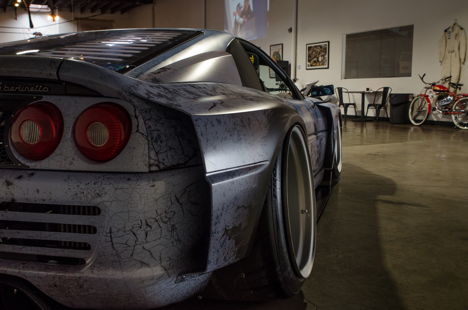AsEyeSeeThings: Button Built Ferrari's at The Motoring Club