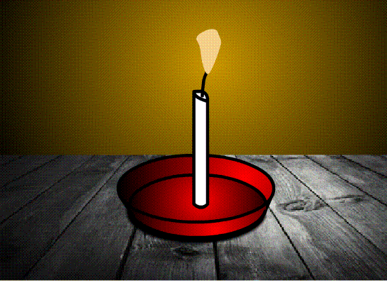 Project 6 - Membuat Animasi Lilin