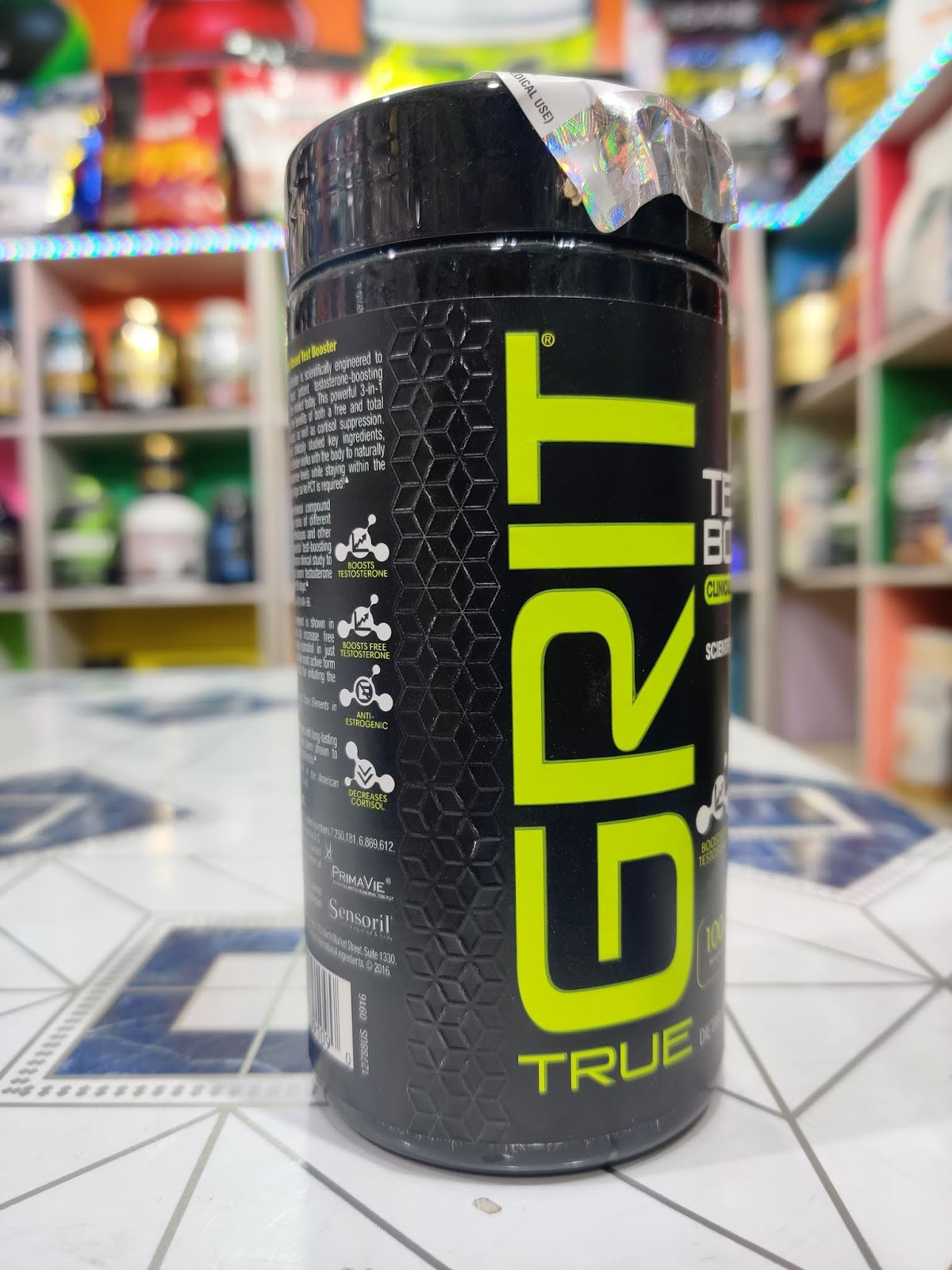 TRUE GRIT Test Booster 120 Tablets - NCRFS