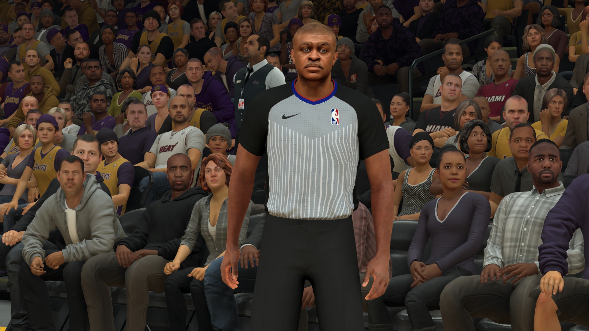Referee-Tony Brothers Cyberface and Body Model By Mr.STar [FOR 2K21]