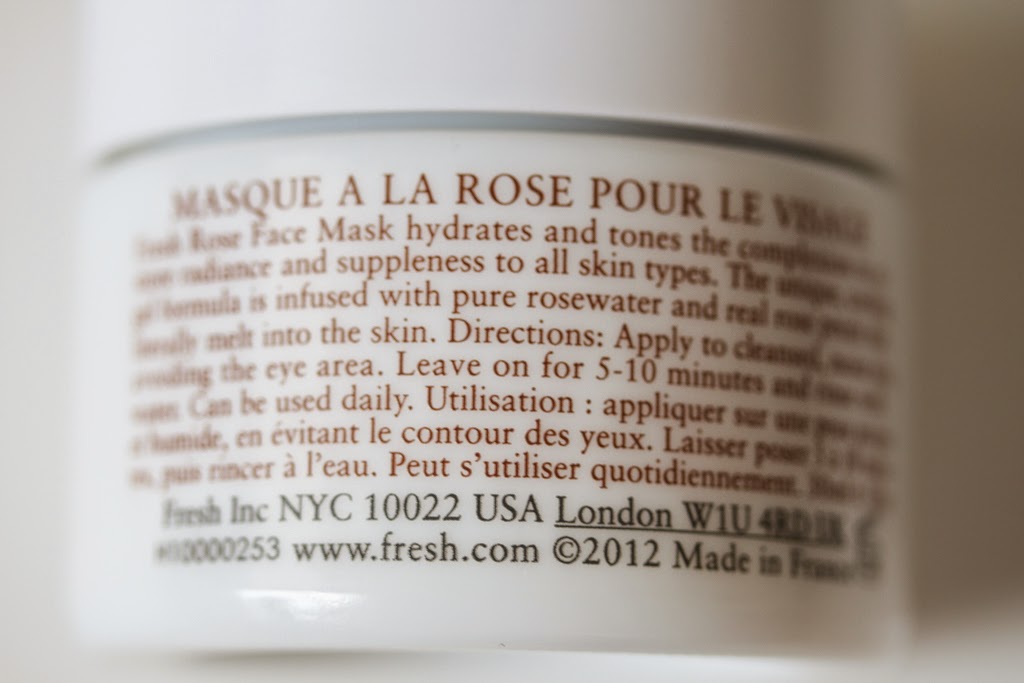 Fresh Rose Face Mask (Review) - dazzle 'n' sparkle