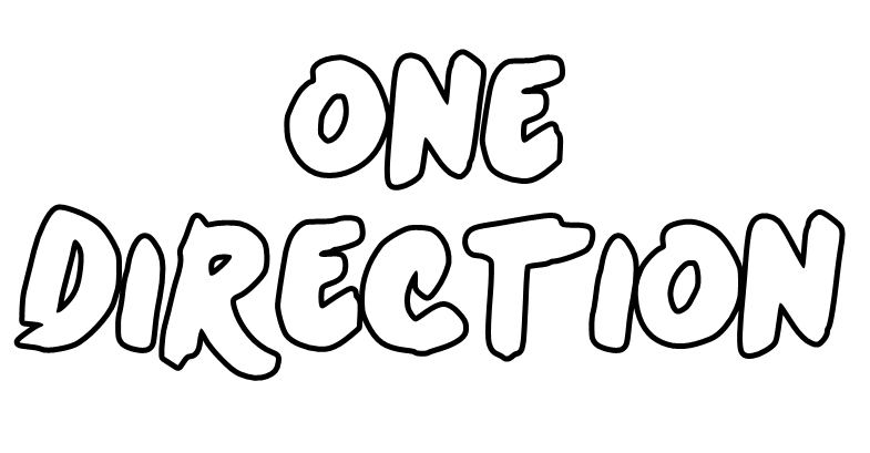 Custom T-shirts: Logos One Direction
