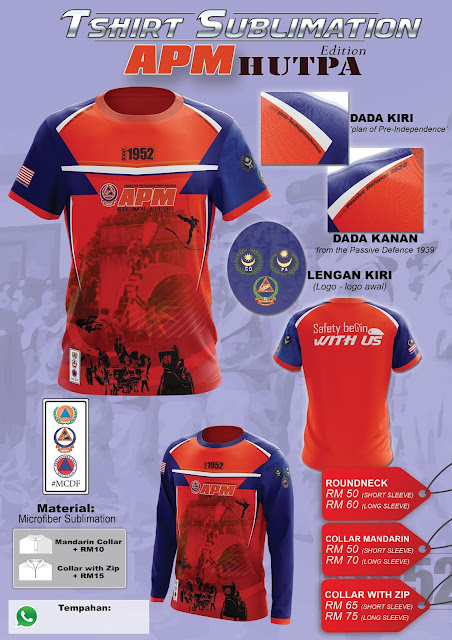 TUKANG BAJU: APM SUBLIMATION HUTPA EDITION