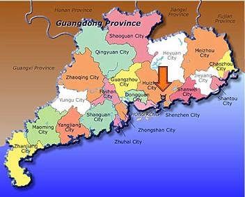 Con el corazón en China: Huidong County SWI (Guangdong)