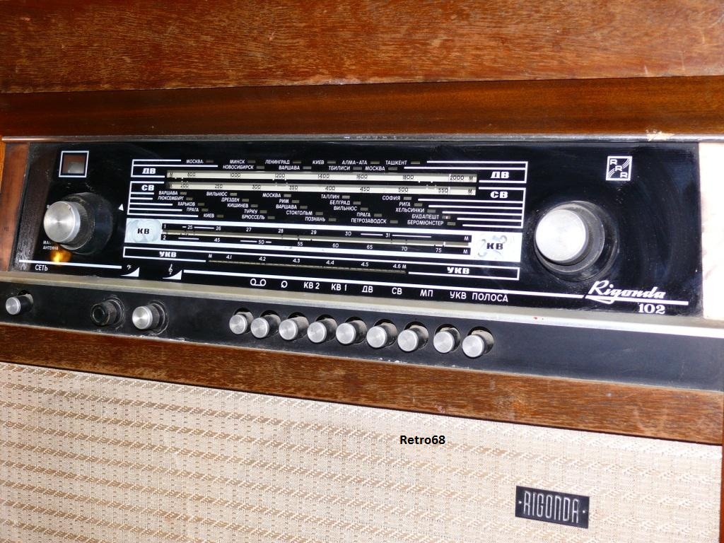Retro 68: Rigonda 102 - retro zeneszekrény