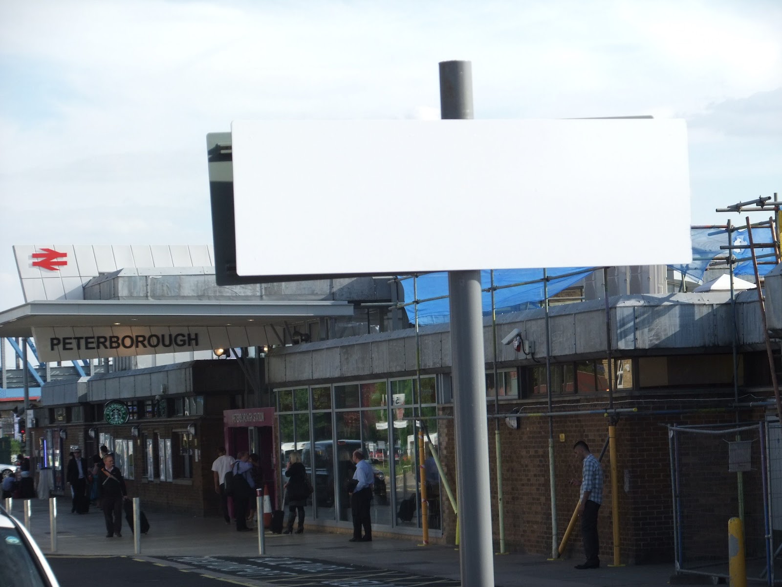 Railway Eye - the railway blog: Pointless sign - Peterborough