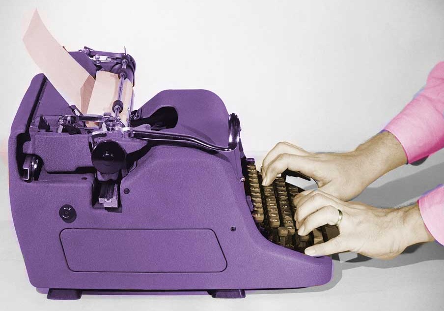 oz.Typewriter: Purple Prose: In a Purple Haze with Purple Typewriters