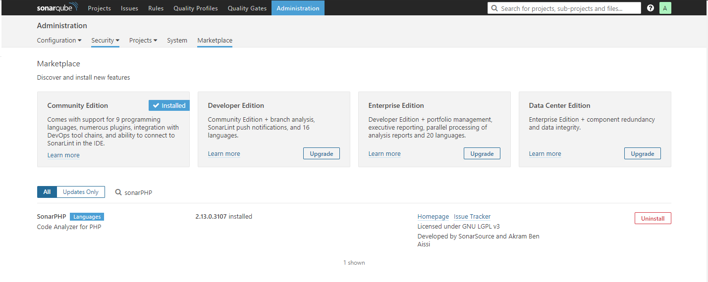 Suvethan's Tech Zone :::: Moving Forward ::::: Integrating SonarQube with Jenkins for PHP