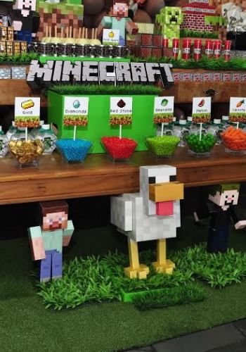 50 ideas para fiesta Minecraft