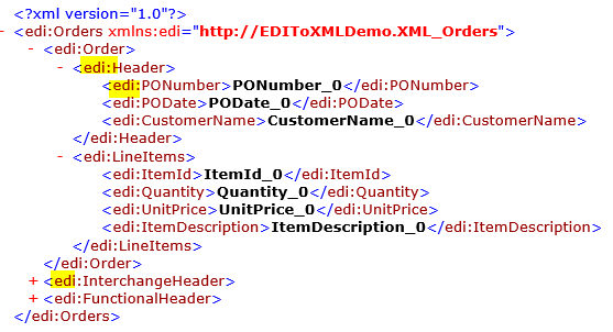 Removing Ns0 Prefix From Xml Output From Biztalklogic App Xslt Map How To Remove The