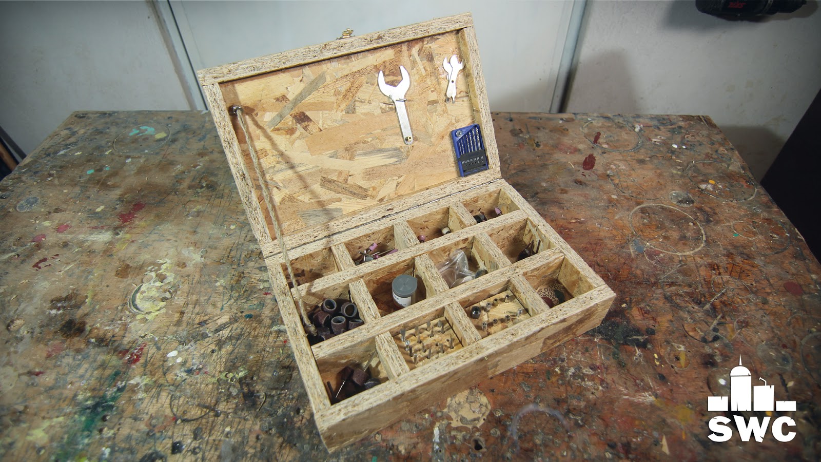scrap wood city: Making a quick and dirty OSB storage box for my rotary ...