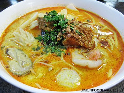 Simon Food Favourites: Malaysian Dish: Laksa