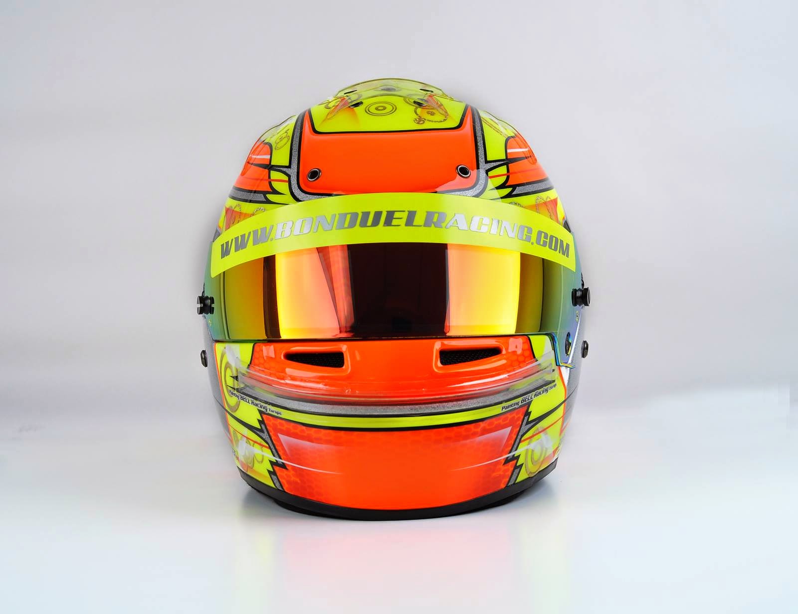 Racing Helmets Garage: Bell HP7 A.Bonduel 2014 by Bell Racing Europe
