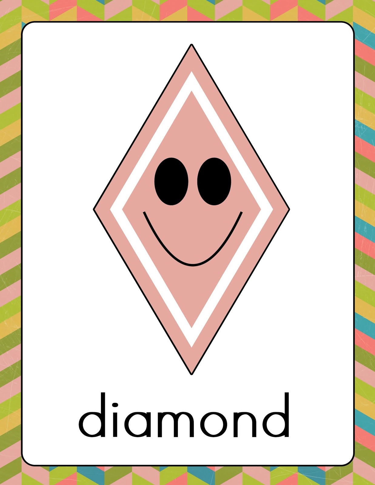 Little Stars Early Learning: shape posters