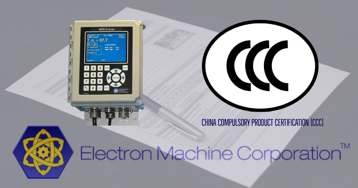MPR E-Scan Intrinsically Safe (I.S.) Model Receives China Compulsory ...
