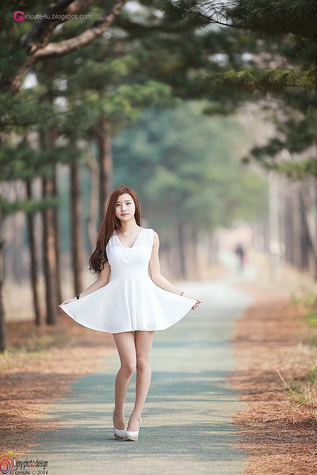 Sexy Korean: Yeon Ji Eun - Lovely Ji Eun In Outdoors Photo Shoot