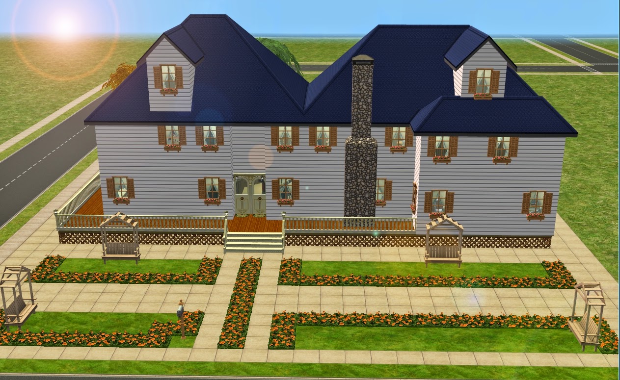 TheNinthWaveSims: The Sims 2 - Constance's Bed & Breakfast (BV Hotel Lot)