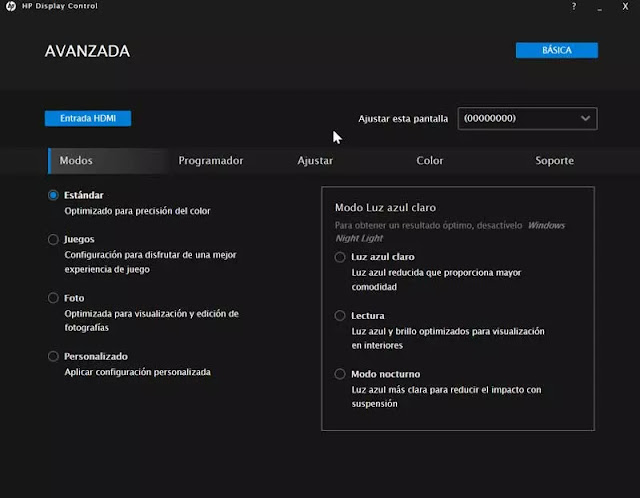 COMO AJUSTAR LOS PARAMETROS DE LA PANTALLA CON HP DISPLAY CONTROL