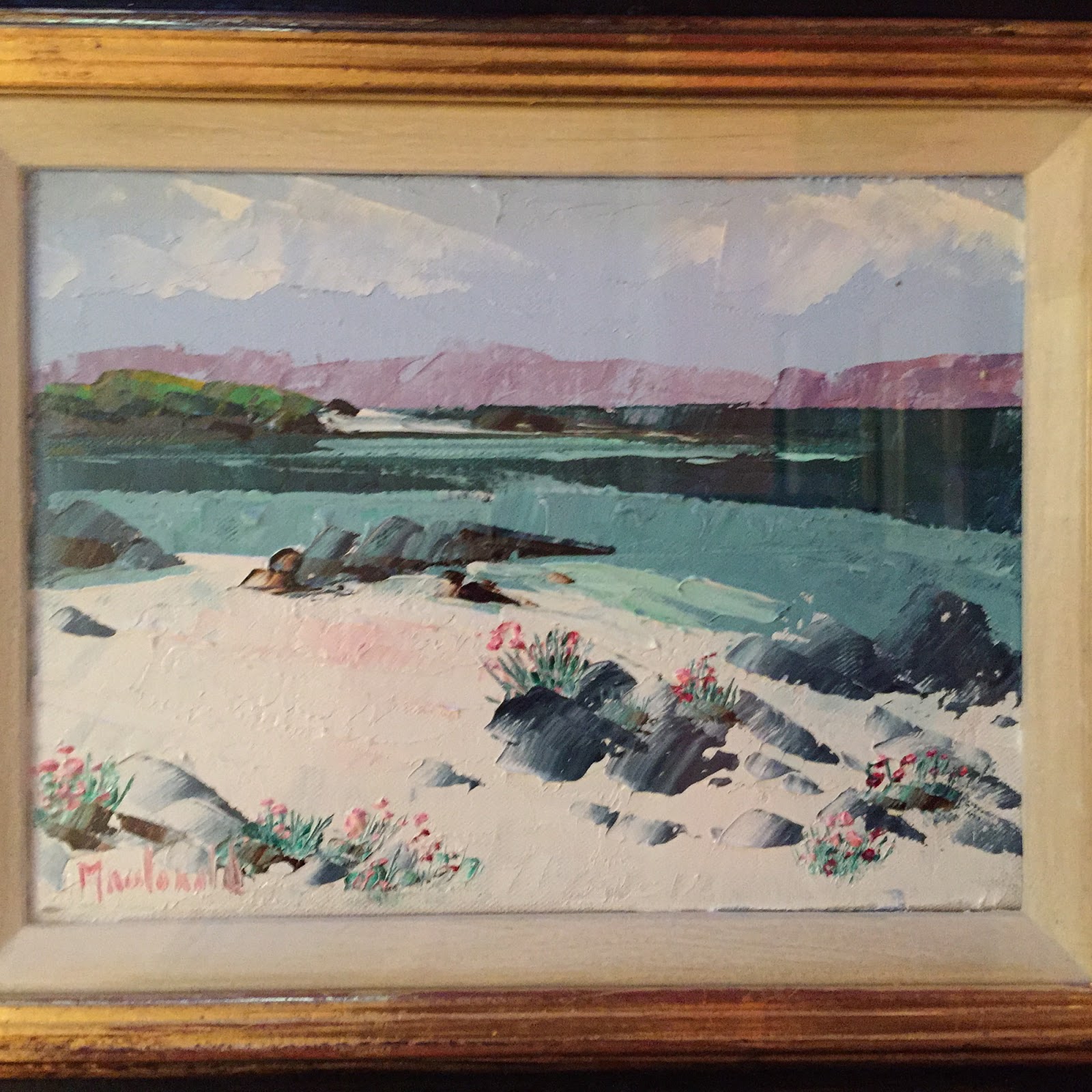 Treemad Auction 2016: Item 6 Painting by Frances Macdonald