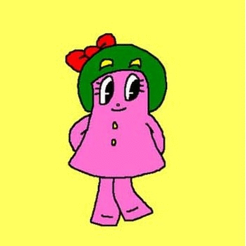 The Glass Character: Gumby's little sister: it's MINGA!