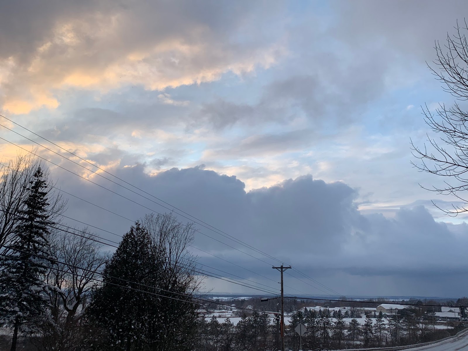 Matt's Weather Rapport: Those Snow Squalls Wednesday Were Big, Photogenic