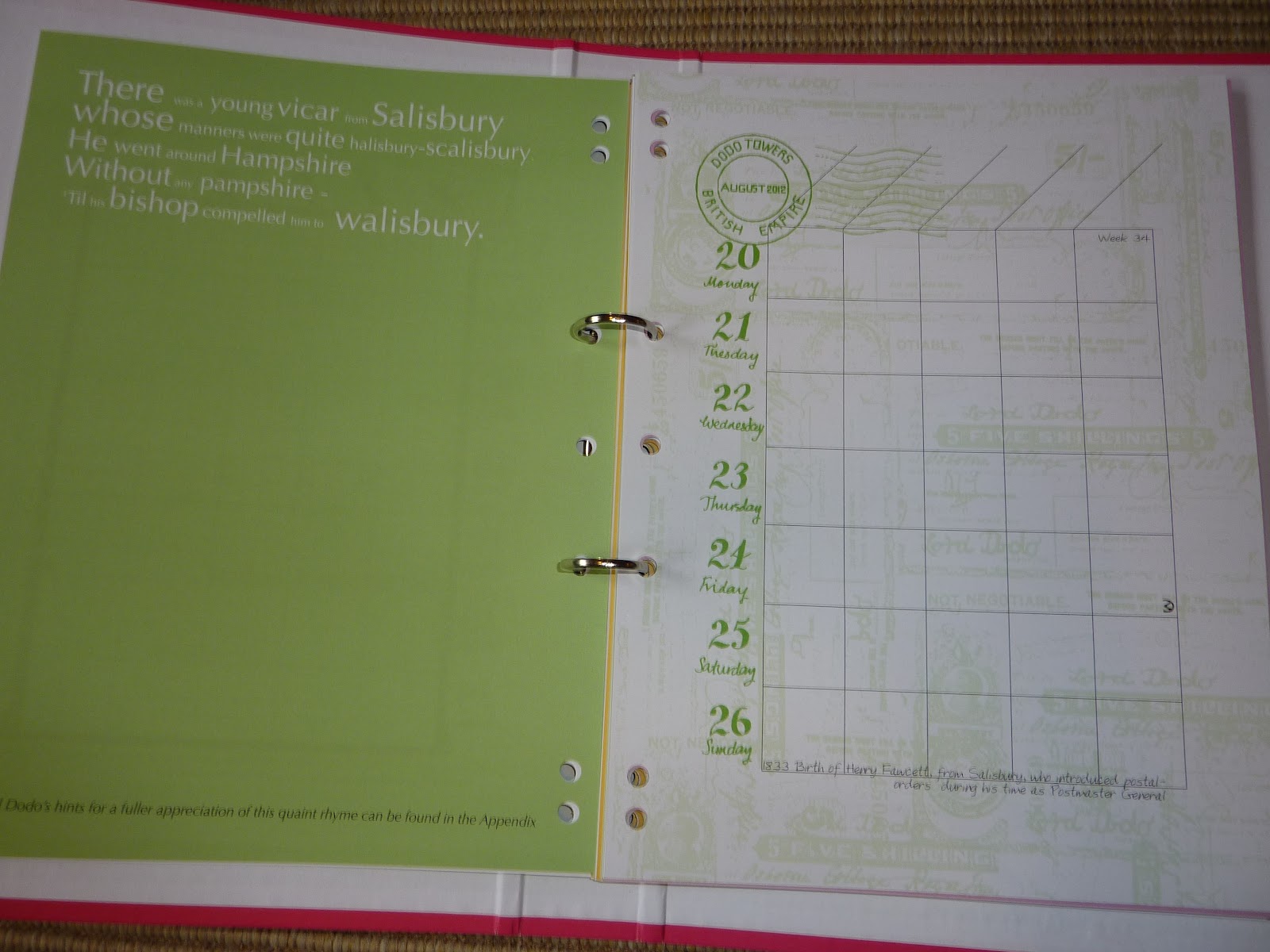 Plannerisms: Dodo Pad Universal Acad-Pad and Dodo Pad looseleaf diaries