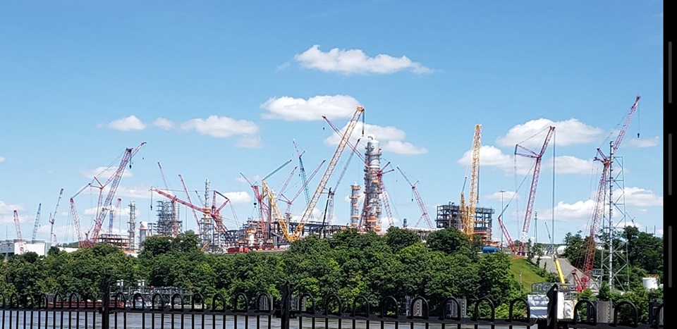 Towns and Nature: Monaca, PA: Shell building a polyethylene plant on ...