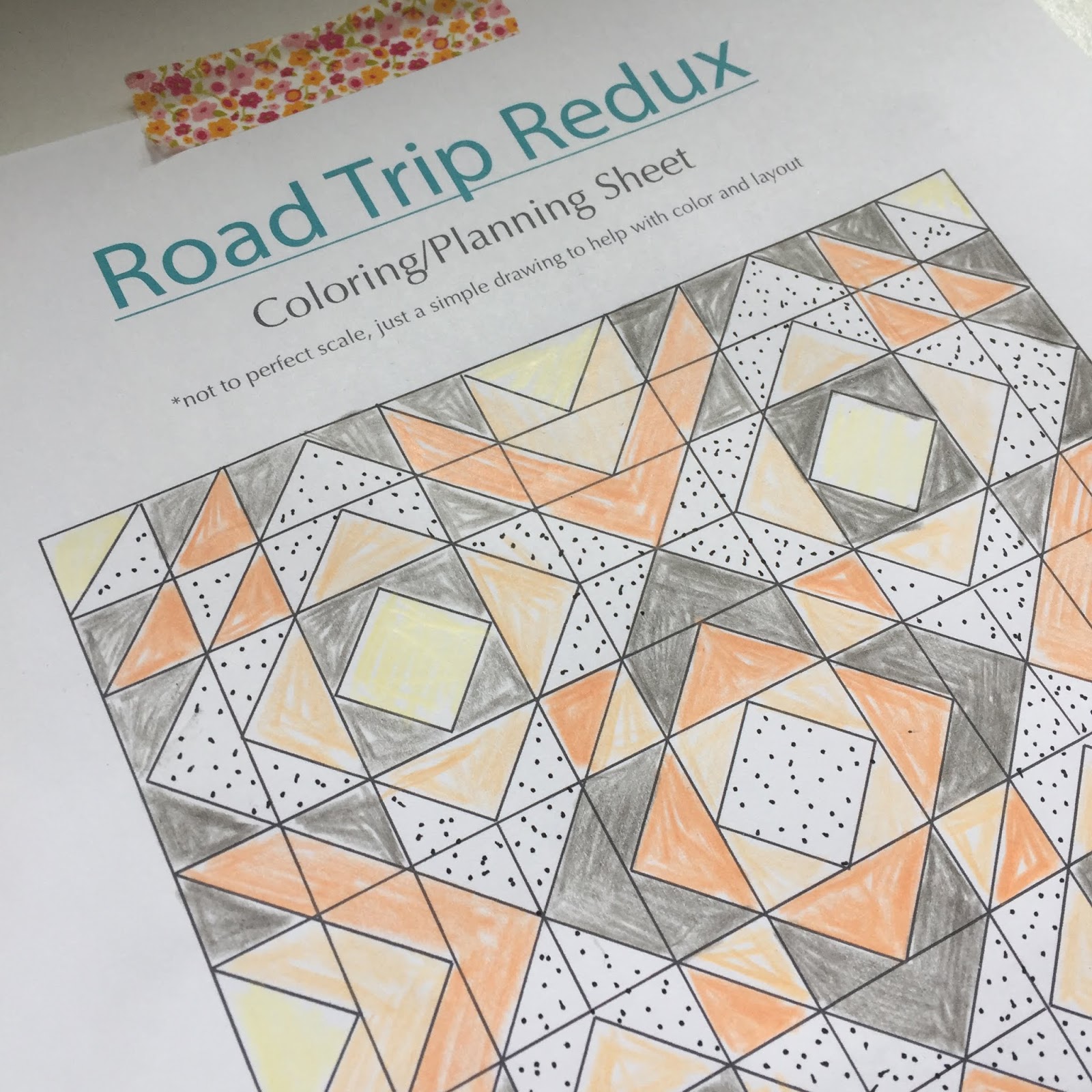 Teaginny Designs: Road Trip Redux Quilt, a Pattern Review