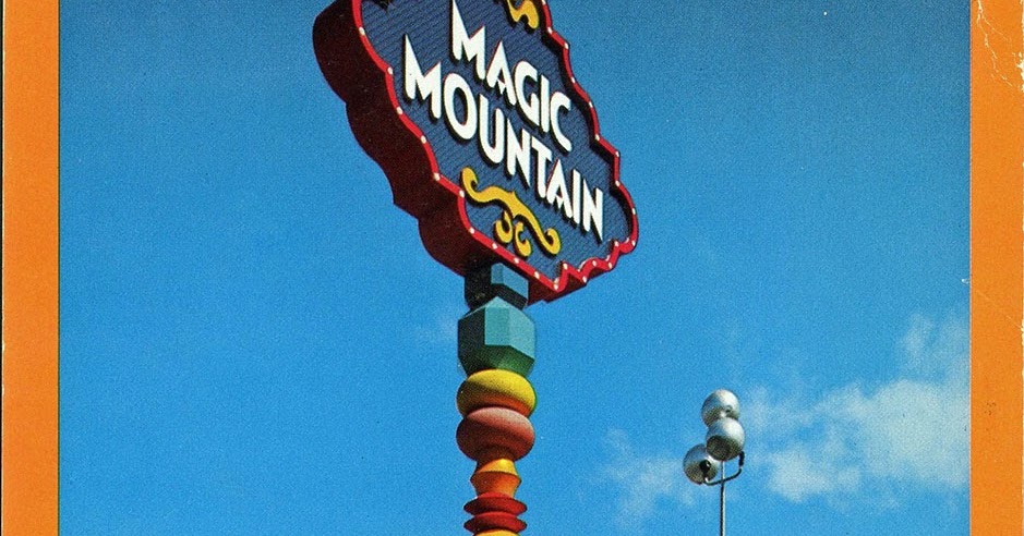 GORILLAS DON'T BLOG: More Vintage Magic Mountain Postcards