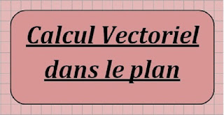calcul vectoriel exercices avec solutions