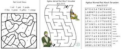 Agabus Warned Paul | Bible Fun For Kids