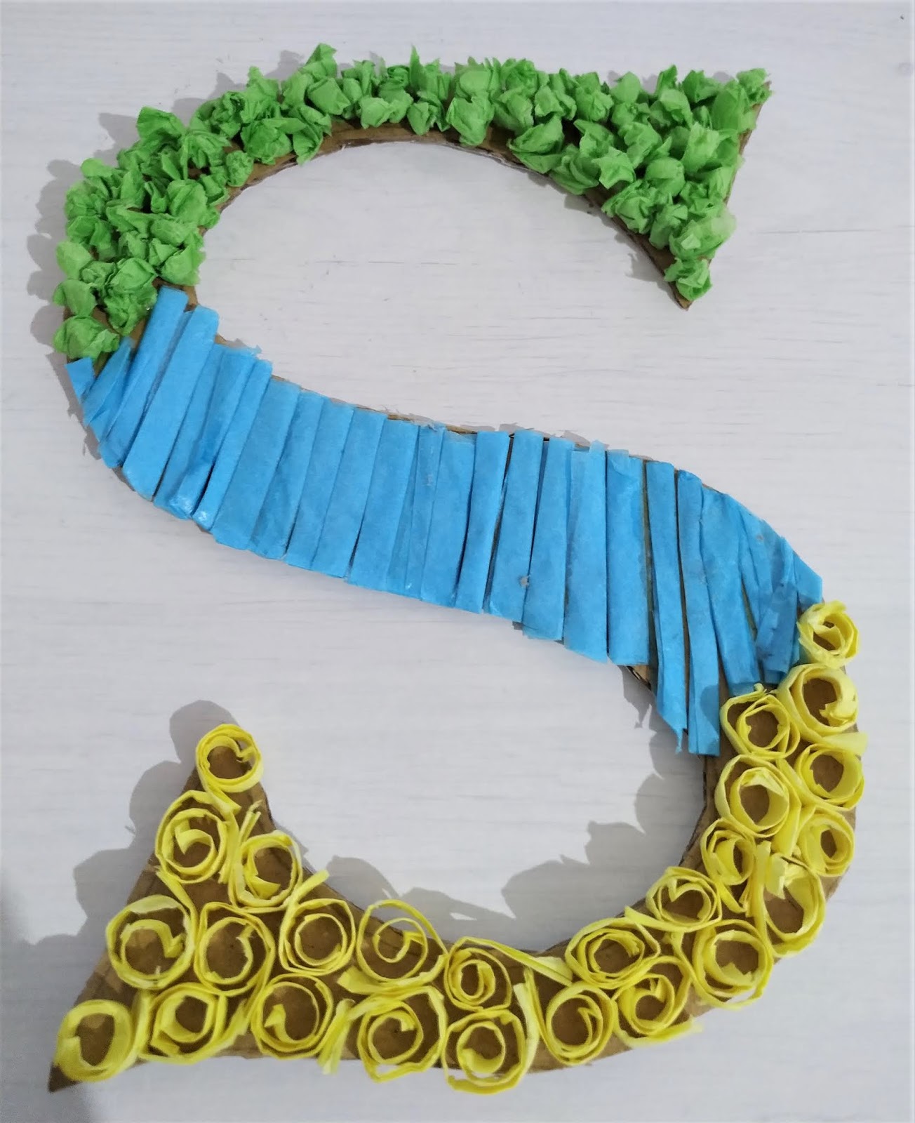 Azul turquesa bitácora de Teresa: Letra inicial en relieve con texturas ...