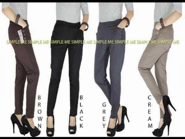 Celana Kerja Legging Katun Stretch | TOKO ONLINE BAJU MURAH
