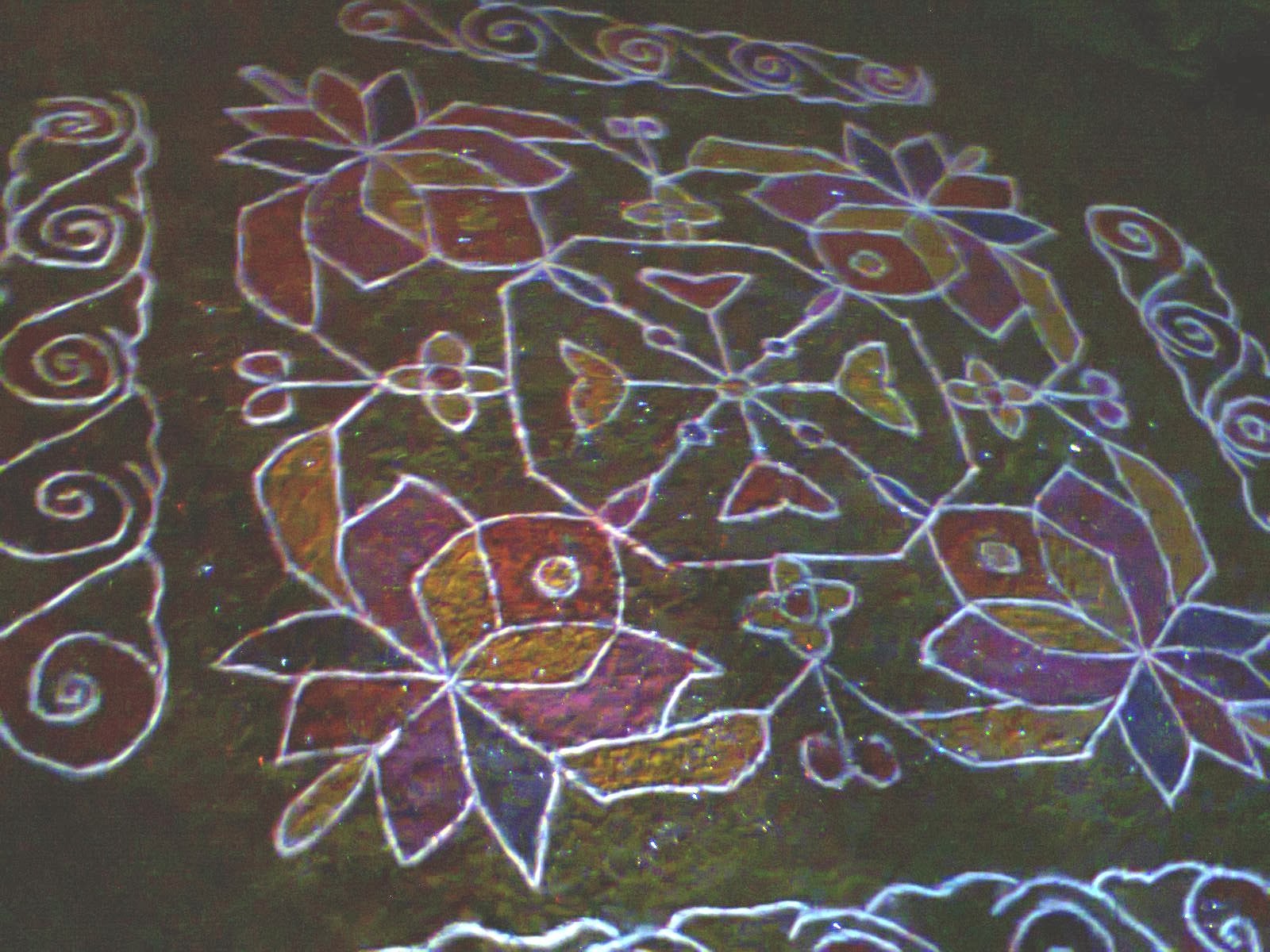 Heritage of India: Rangoli designs (Muggulu)