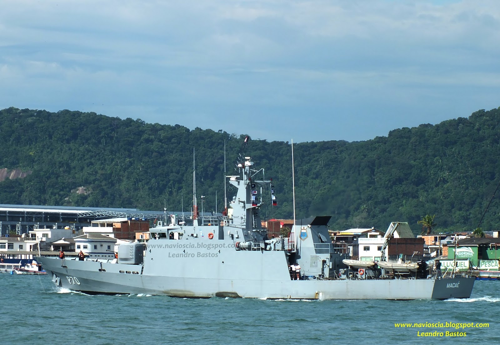 Navios de Santos & CIA: Navio PATRULHA MACAÉ P 70