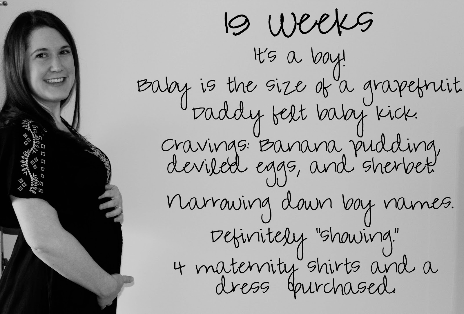 His Plan, Not Ours: Bump update: 19 Weeks