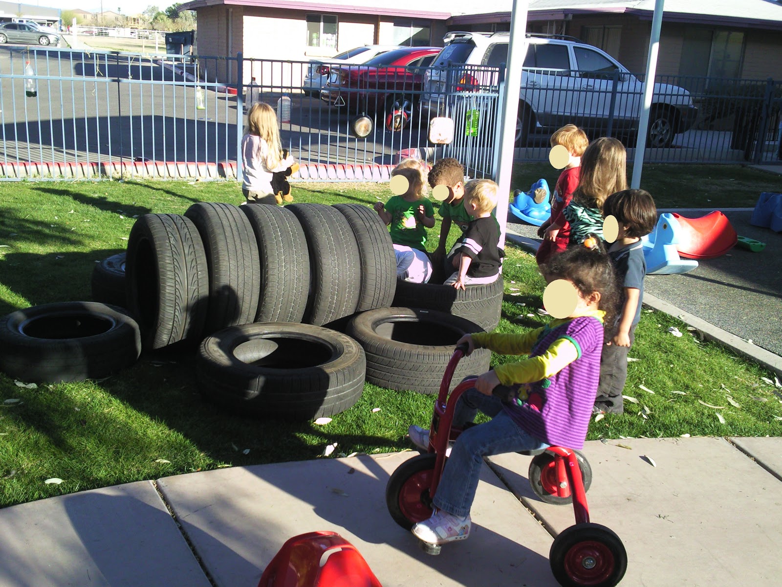 Play-Based Classroom: Fun with Tires