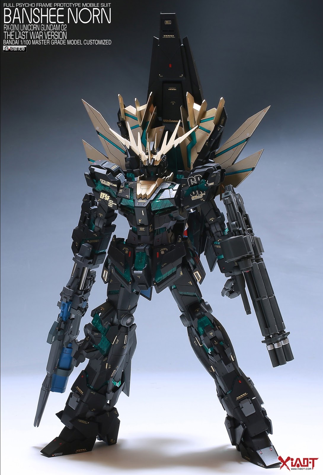 Custom Build: MG 1/100 Banshee Norn "Detailed"