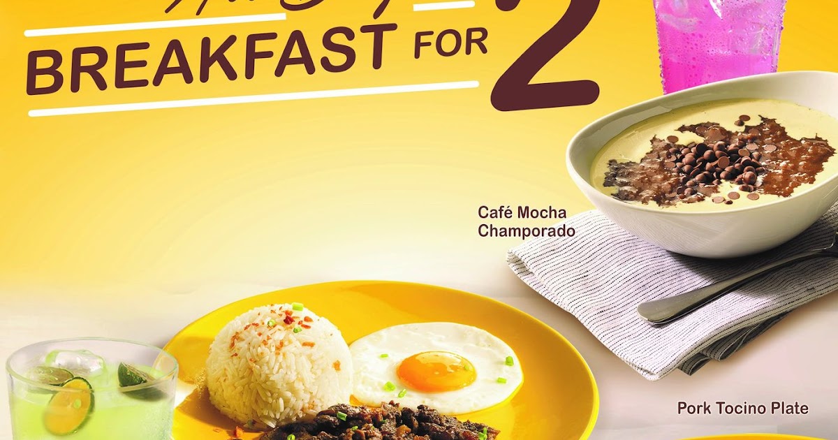 #FoodPH - Breakfast For 2 All-Day, Everyday!