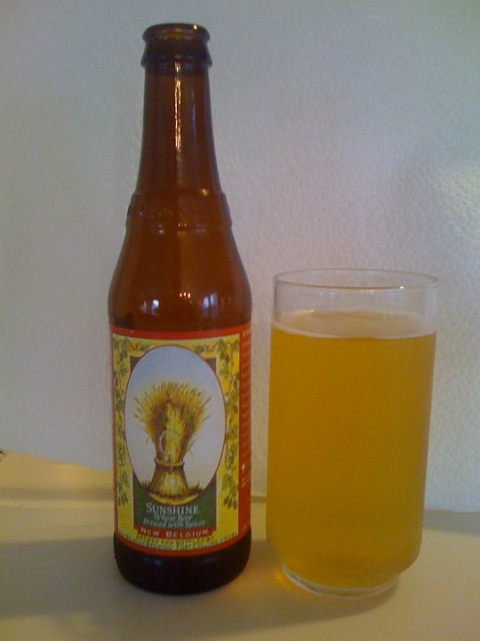 Diary of a Beer Drinker: Beer 36 - New Belgium Sunshine Wheat Beer