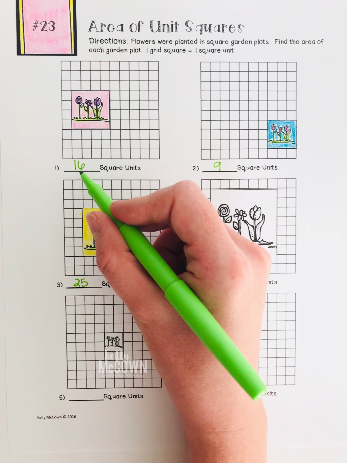 Kelly McCown: April NO PREP Math Packet - 3rd Grade