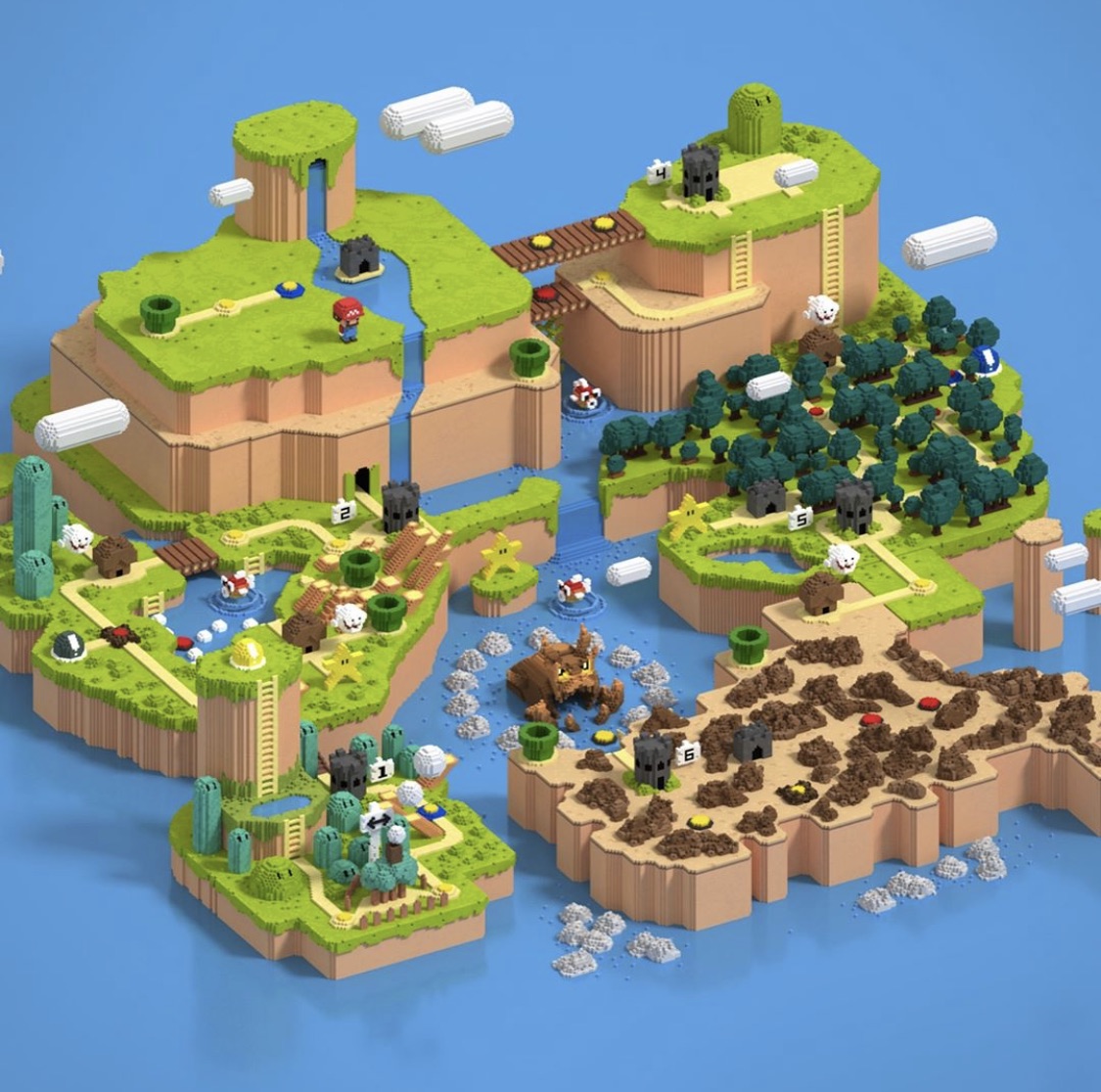 Best Voxel Art Images of 2019