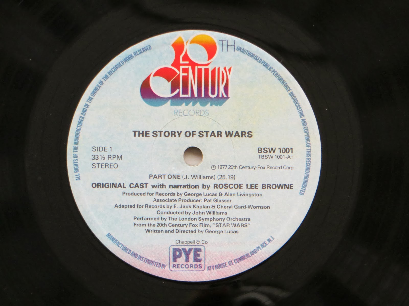 Episode Nothing: Star Wars in the 1970s: The Star Wars Record ...