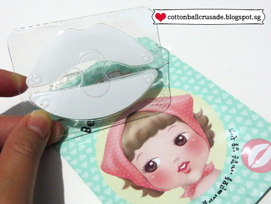 Cottonball Crusade ♫꒰･‿･๑꒱: Show & Tell - BeBe Lip Mask from The Face Shop~