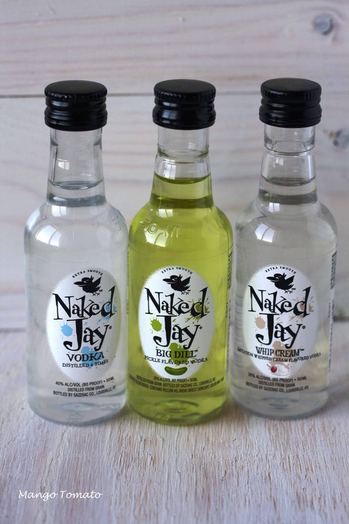 Mango & Tomato: Naked Jay Vodka: recipe for Slippery Tomato for Pickle Day