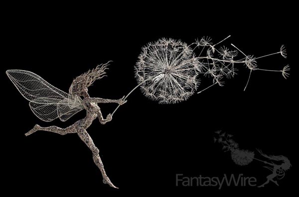 Wire Fairy Sculptures, Kits and How to Book by FantasyWireShop / The ...