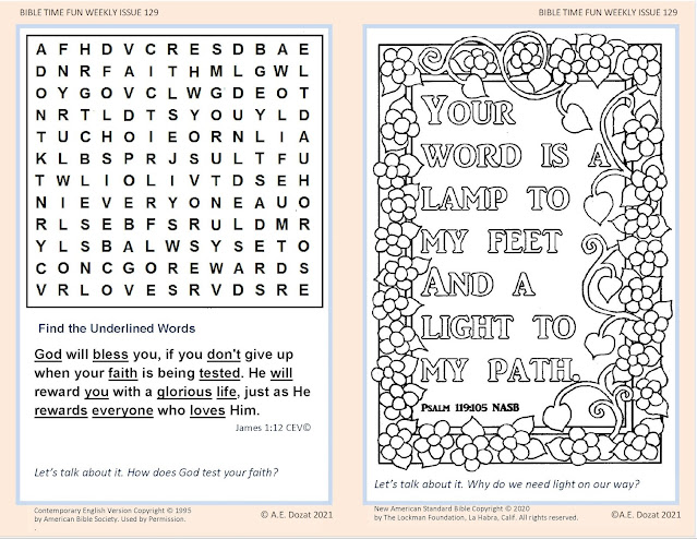 Coloring Pages for Kids by Mr. Adron: Free Printable Kid's Bible Verse ...