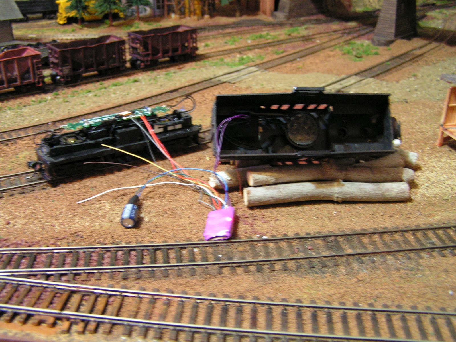 Geared Steam: Tsunami Sound Decoder install MDC Climax