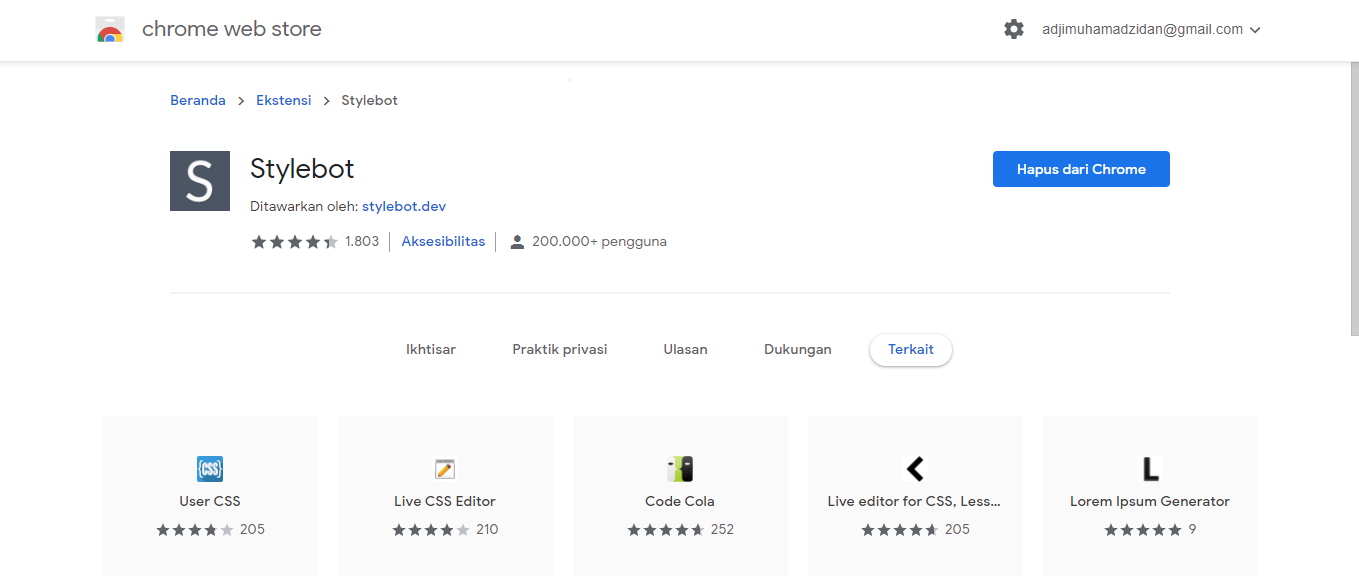 Extension Google Chrome