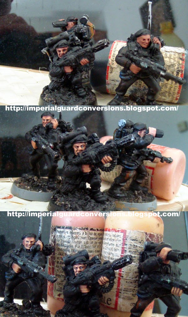 Imperial Guard Hobby: Tutorial: painting Imperial Guard skin